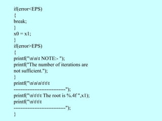 Newton raphson method | PPT