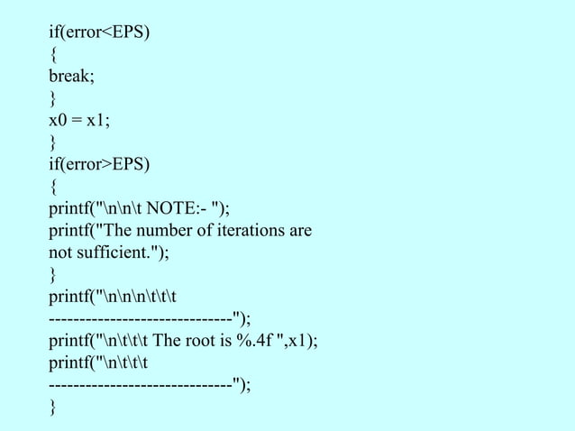 Newton raphson method | PPT