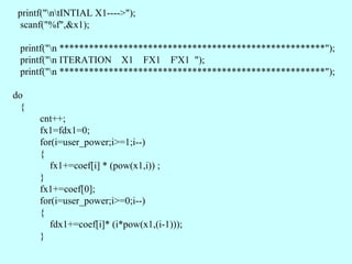 Newton raphson method | PPT