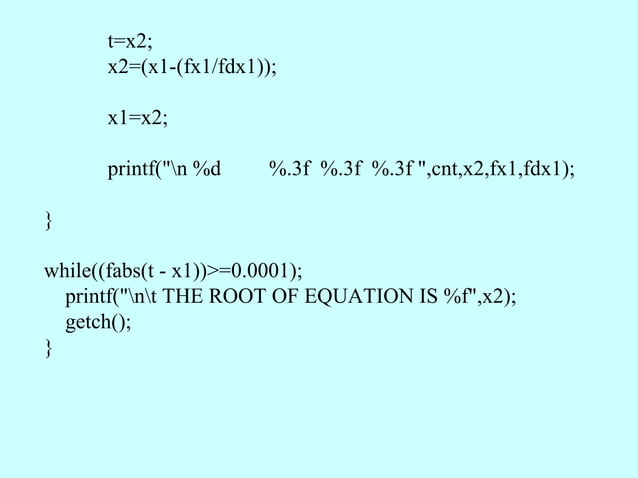 Newton raphson method | PPT