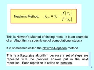 Newton raphson method | PPT