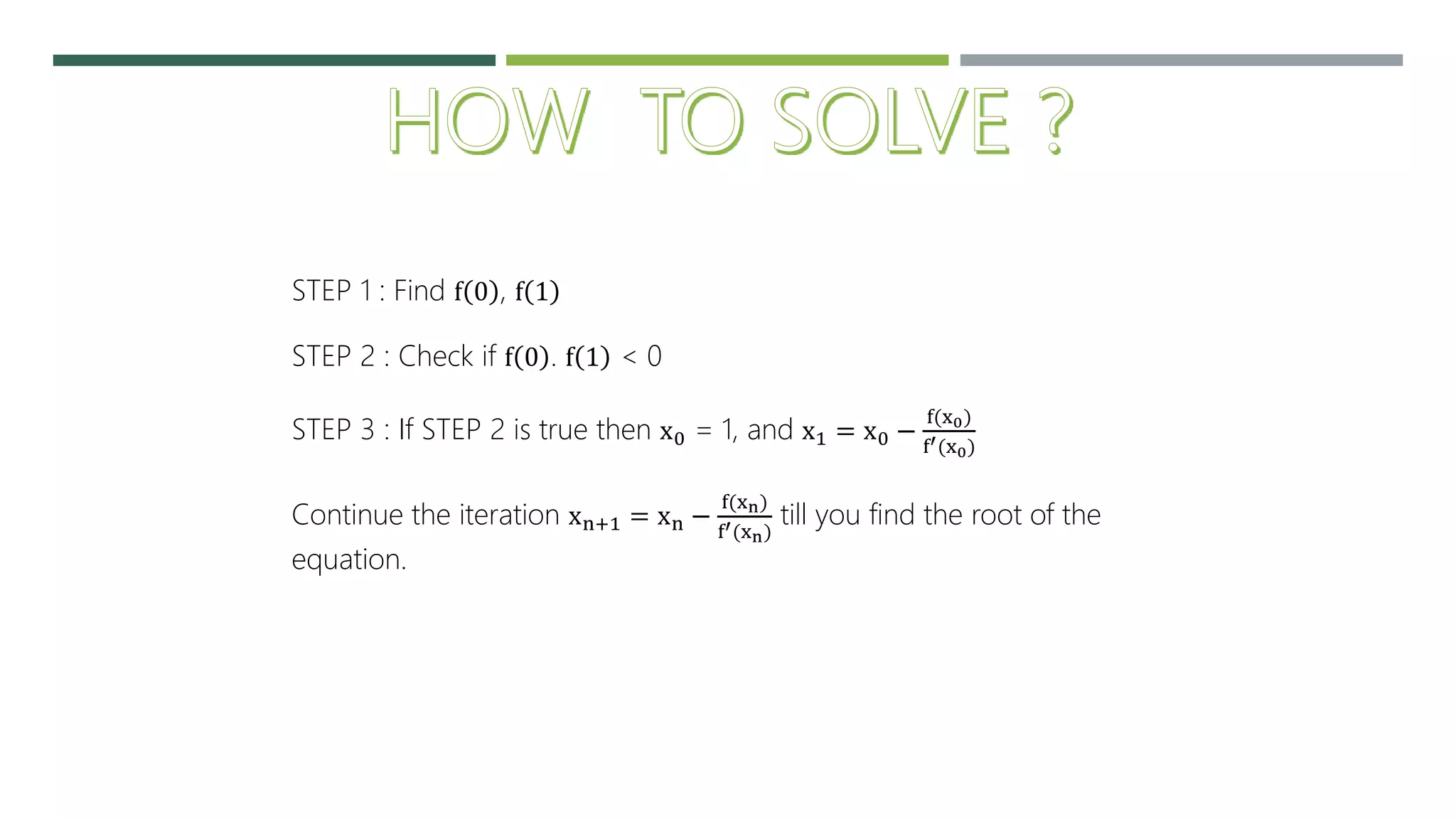 Newton raphson method | PPTX
