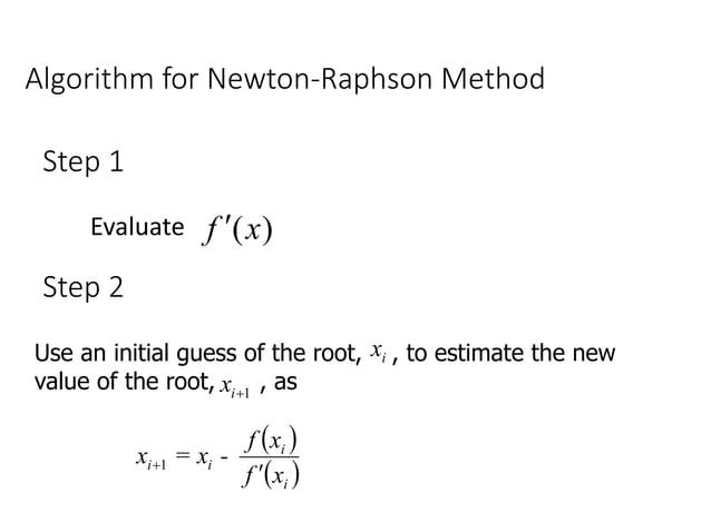 Newton Raphson Method.ppt