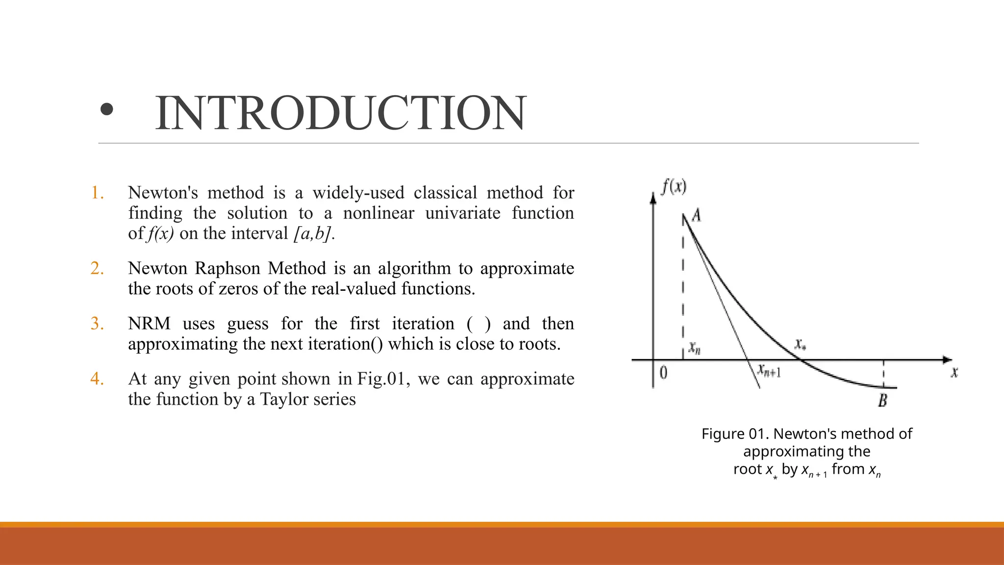 A NEWTON RAPHSON METHOD for class project | PPT