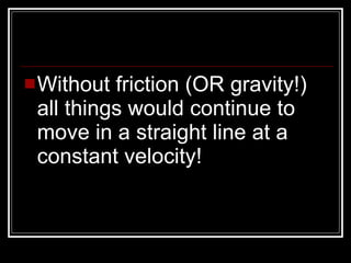 Newton’s 1st law of motion | PPT | Physics | Science