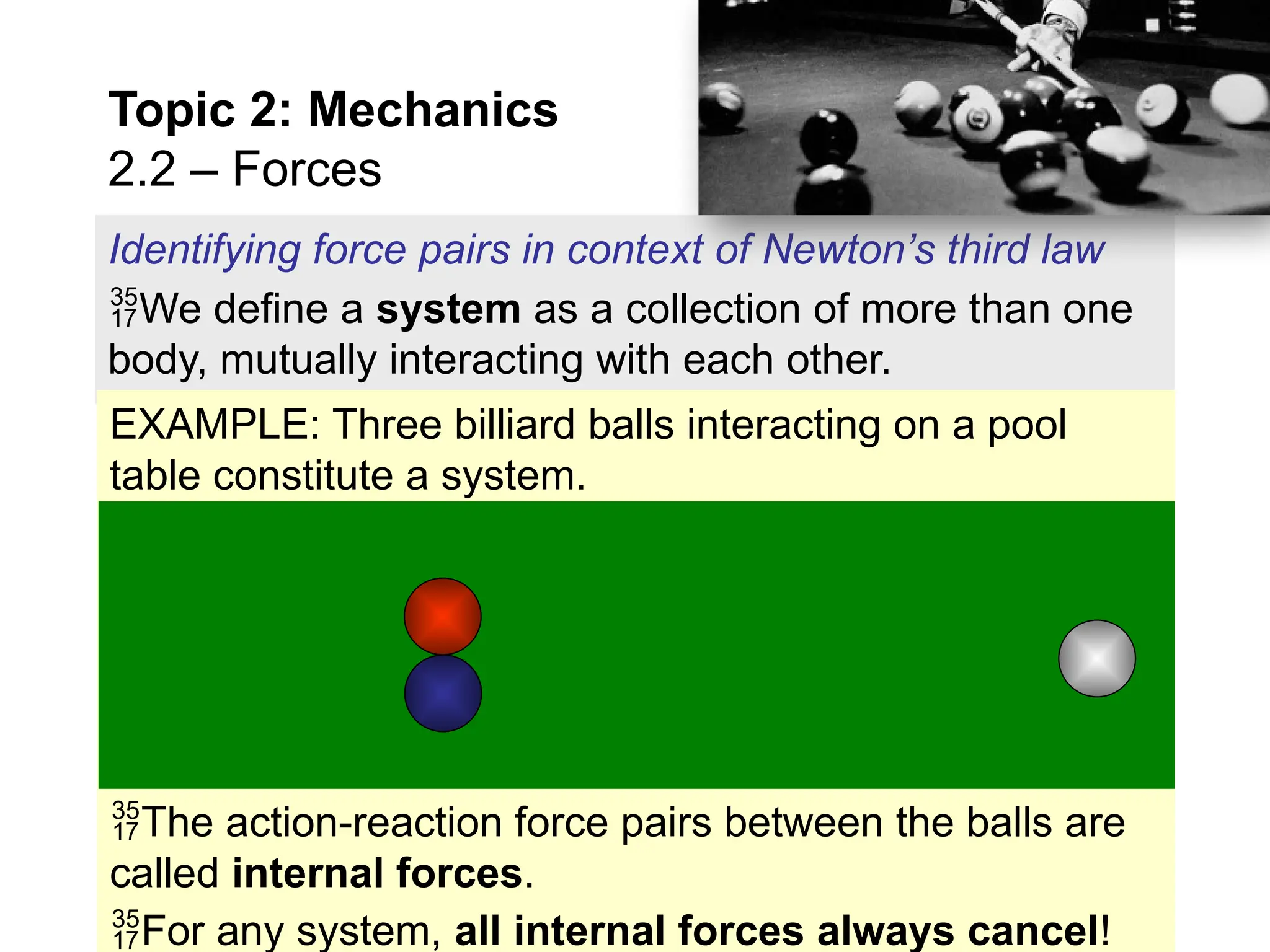 Powerpoint Presentation based on the third Law of Newton | PPTX