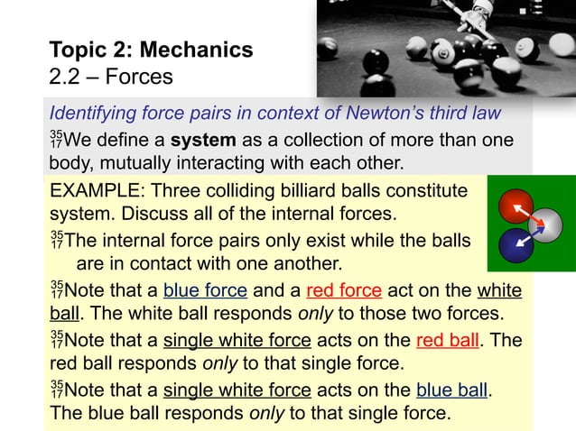 Powerpoint Presentation based on the third Law of Newton | PPTX