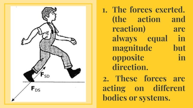 Newton's 3rd law of motion.pptx | Physics | Science