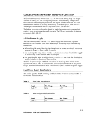 Newton serial adpter_specs_wiring_interconnect | PDF