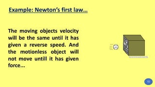 Newtons First Law | PPTX