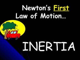 Newtons first law notes | PPT