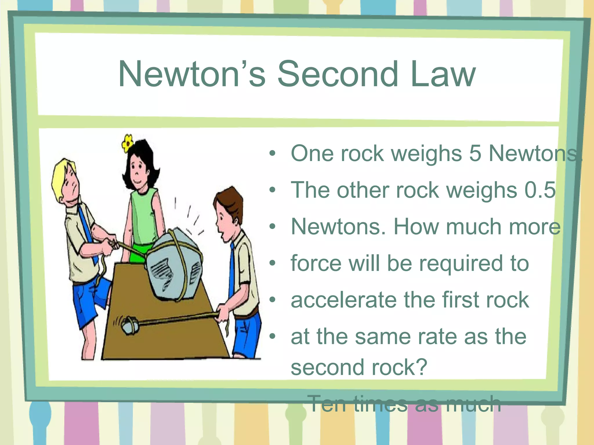 Newton’s first law of motion | PPT