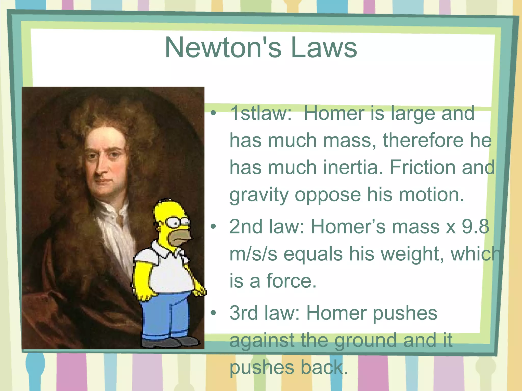 Newton’s first law of motion | PPT