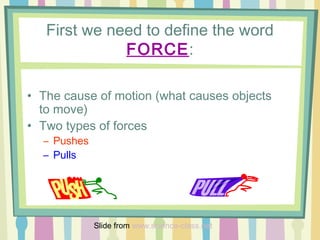Newton’s first law of motion | PPT