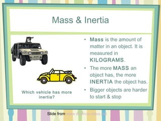 Newton’s first law of motion | PPT