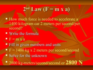 Newton's law | PPT