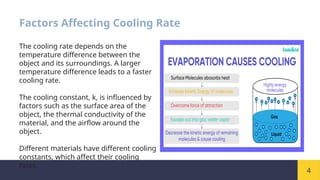 "Newton’s Law of Cooling: Definition, Formula, and Applications" | PPTX
