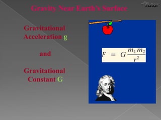 Newton's law of gravitation | PPTX