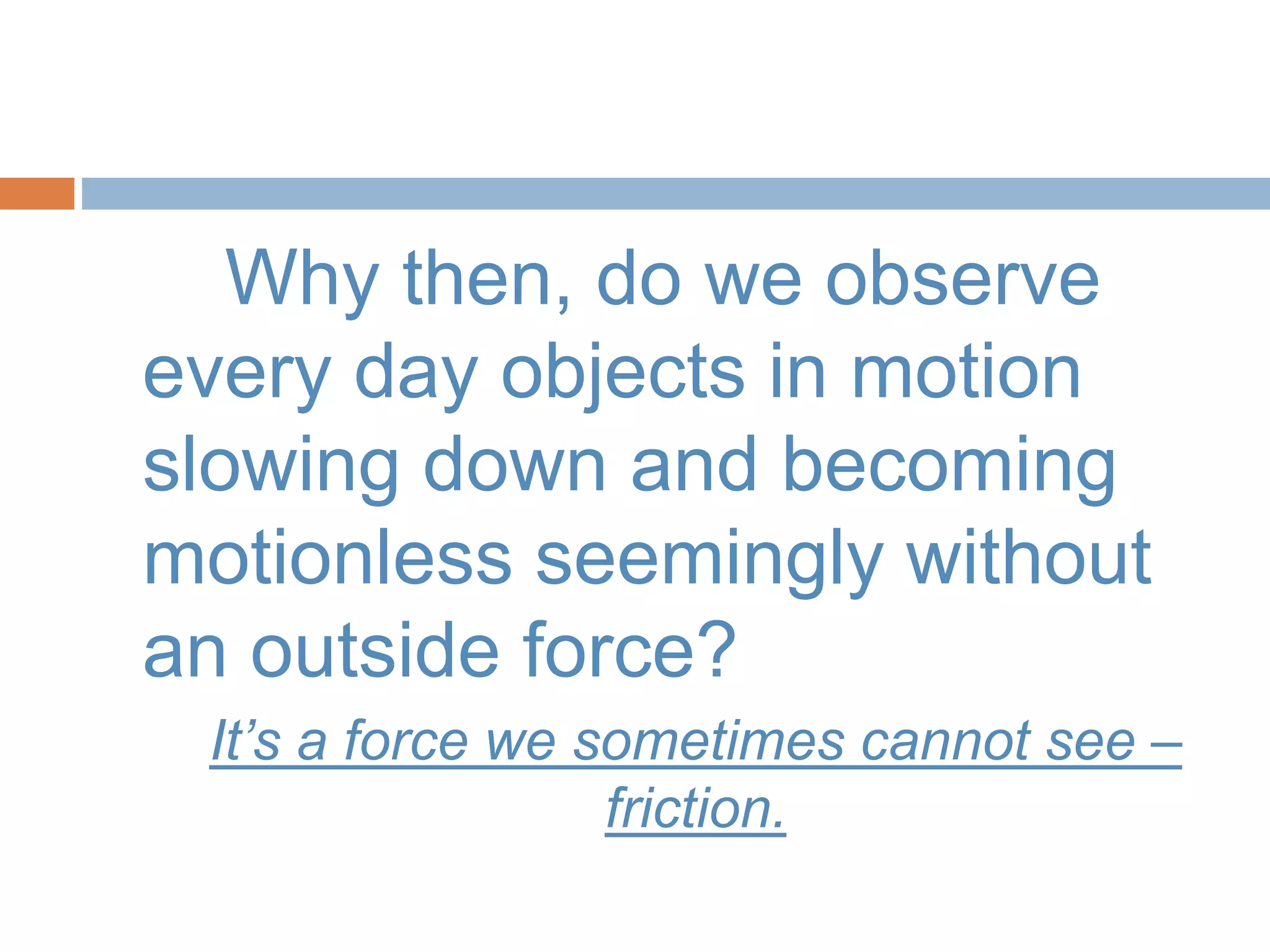 Newtons law of motion grade 8 | PPTX