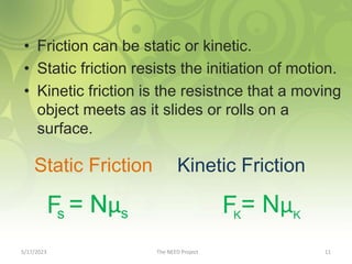 NEWTON’S LAW OF MOTION.pptx | Physics | Science