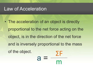 NEWTON’S LAW OF MOTION.pptx | Physics | Science