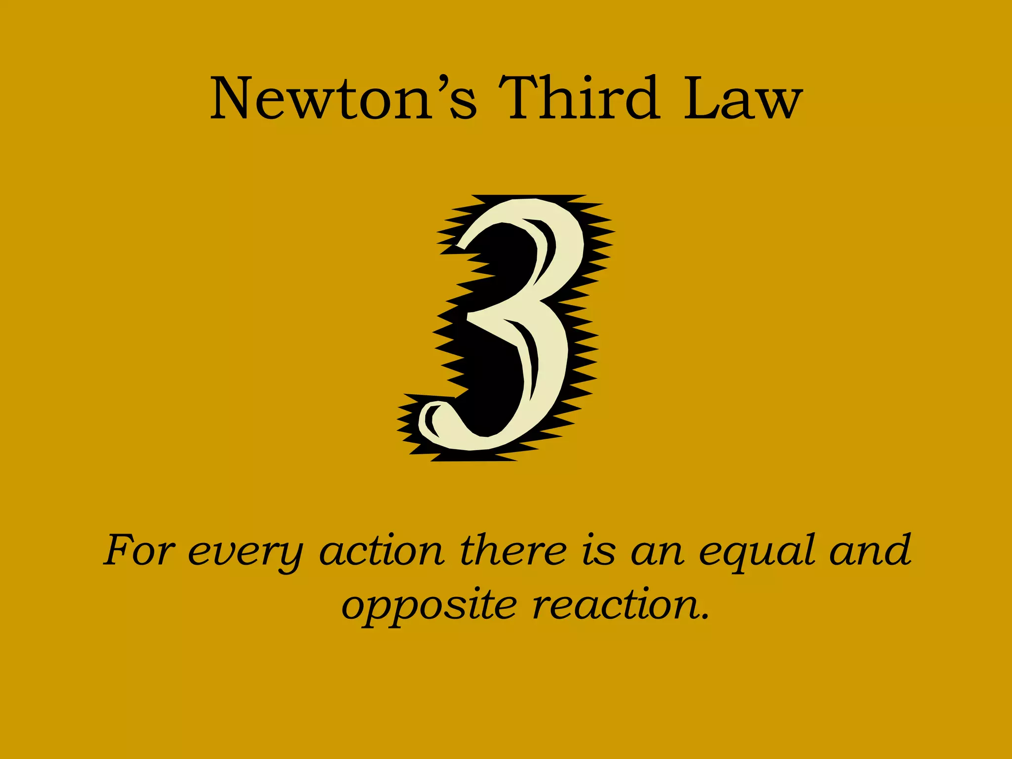 THREE LAWS OF MOTION | PPT