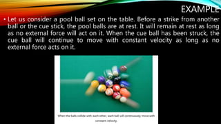 Newton's law of motion | PPTX