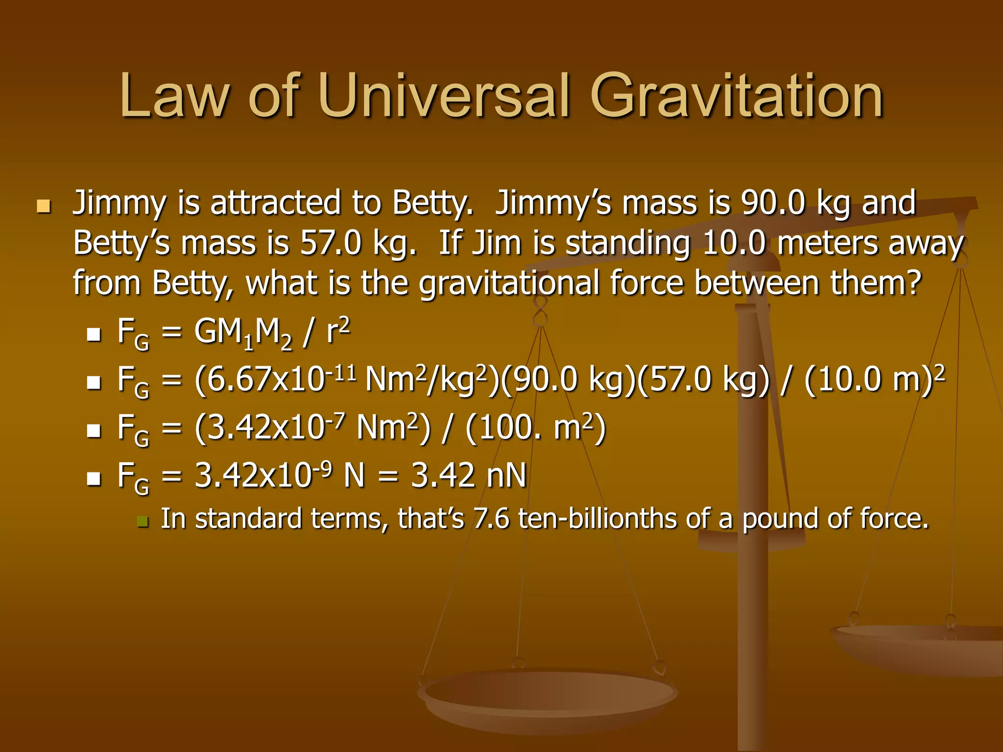 Newtons Law of Universal Gravitation.ppt