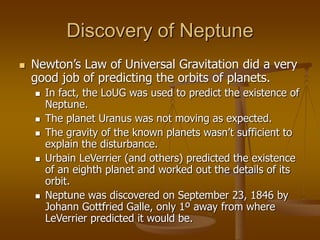 Newtons Law of Universal Gravitation.ppt