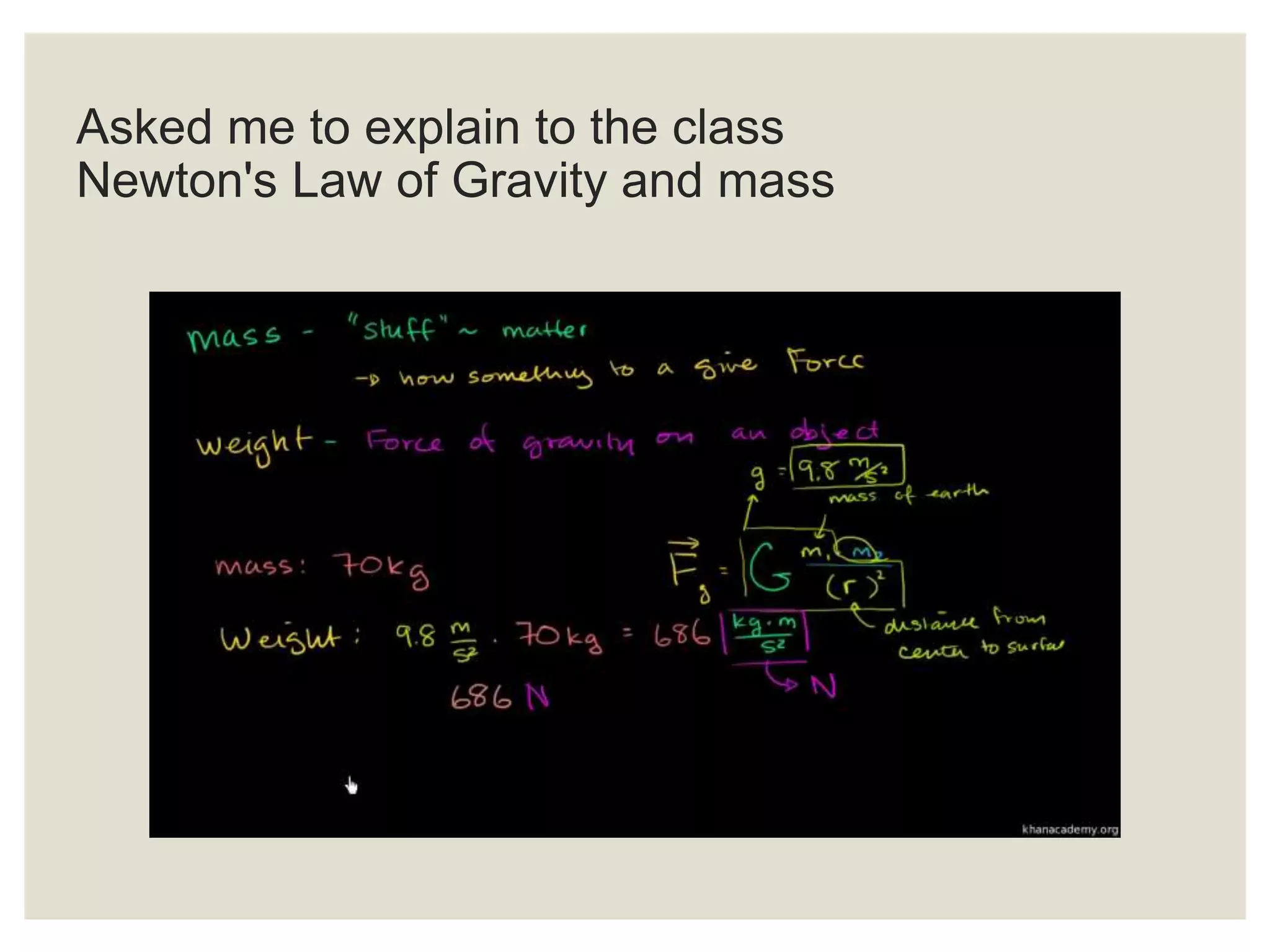 Newton's law poem | PPTX | Physics | Science