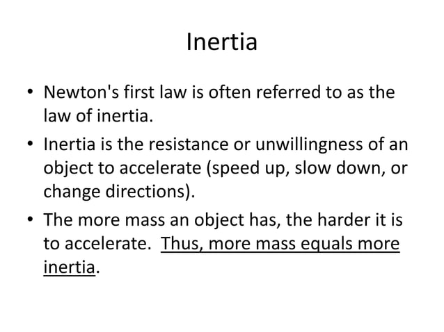 Newton's Three Laws of Motion | PPTX