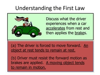 Newton's Three Laws of Motion | PPTX