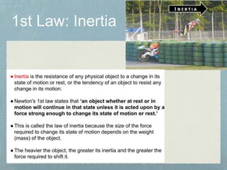 Newton's laws | PPTX