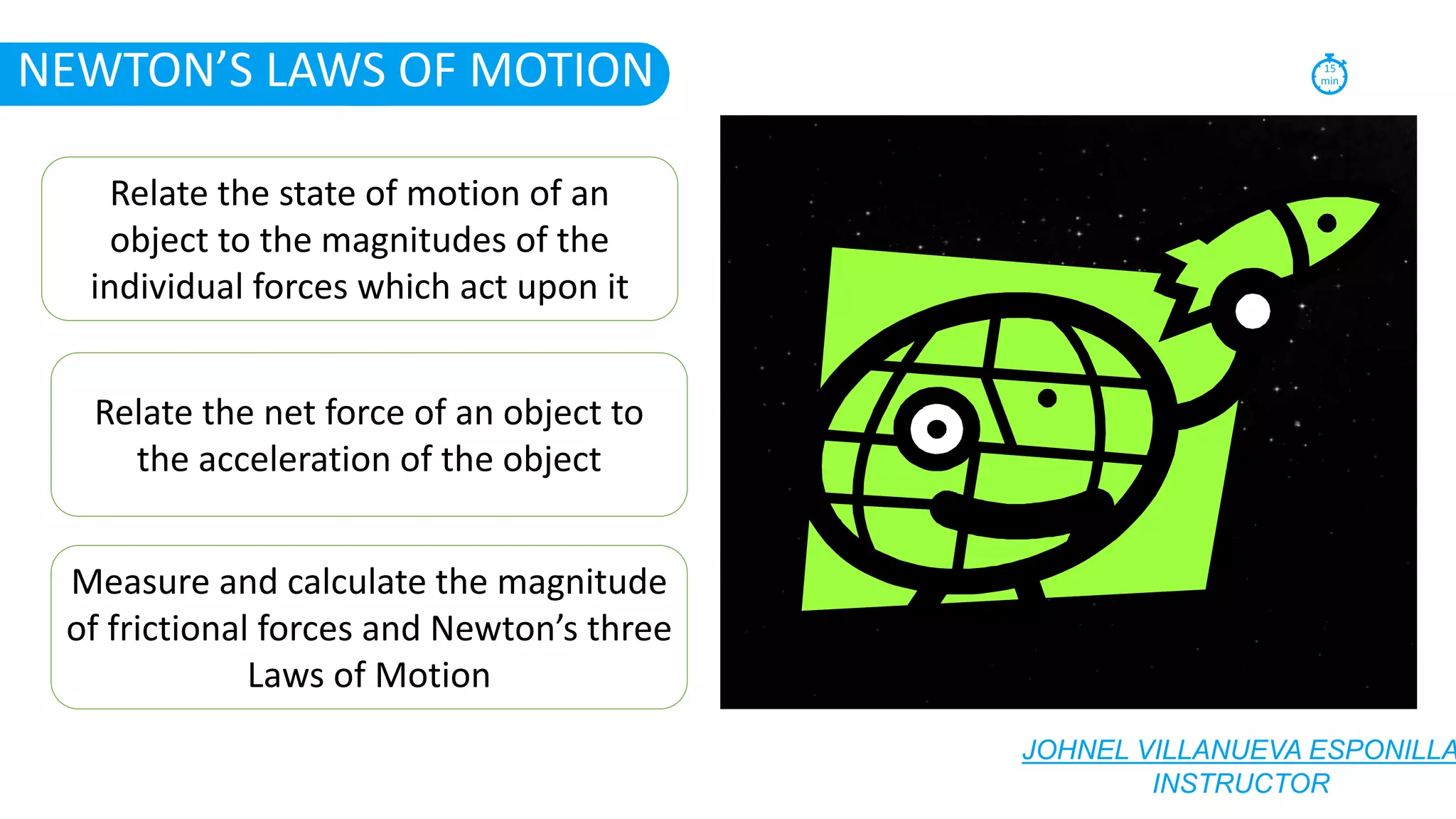 Newton's Laws of Motion | PPTX