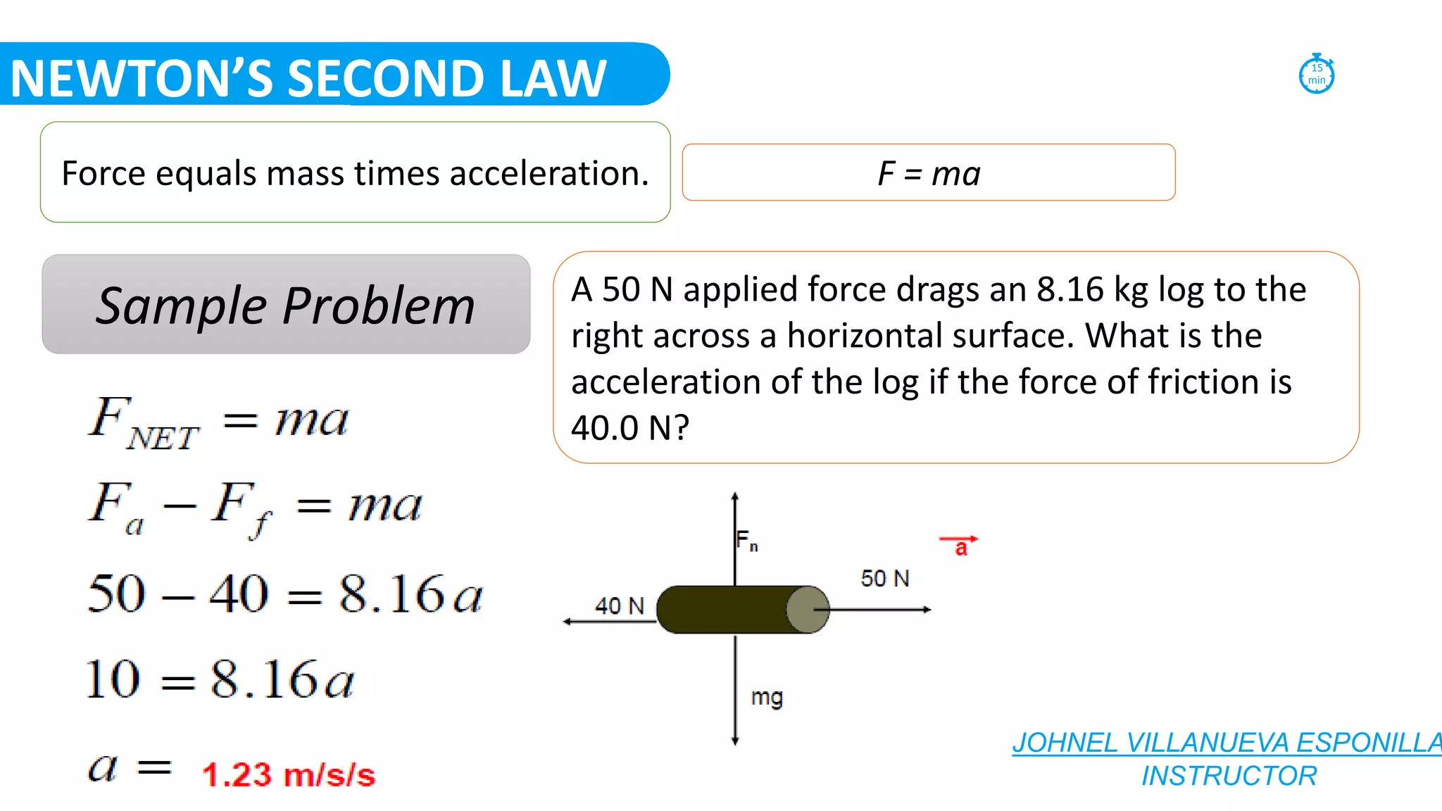 Newton's Laws of Motion | PPTX