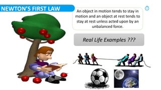 Newton's Laws of Motion | PPTX