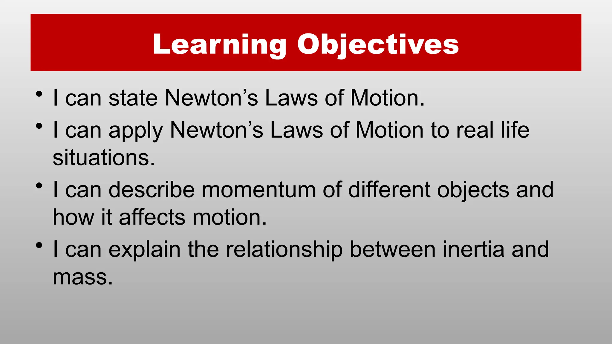 Newtons Law of motion in Grade 8 first quarter pptx | PPTX