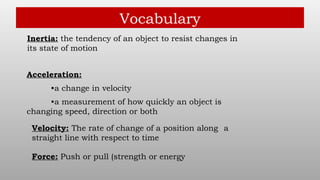 Newtons Law of motion in Grade 8 first quarter pptx | PPTX