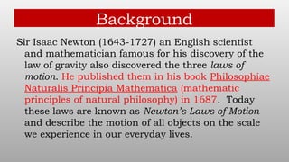 Newtons Law of motion in Grade 8 first quarter pptx | PPTX