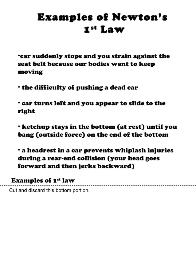 Newton's laws flip book | PDF