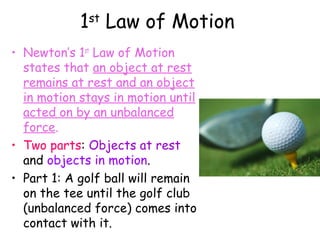 Newtons laws notes Jenny | PPT | Physics | Science