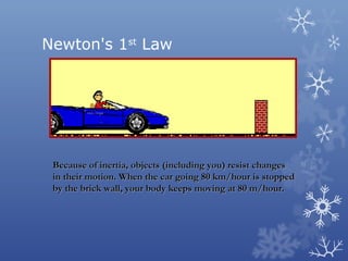 Newtons laws of motion | PPT