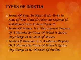 Newtons laws of motion | PPT