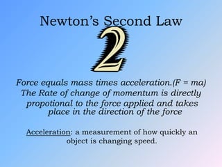 Newtons laws of motion class9 | PPT