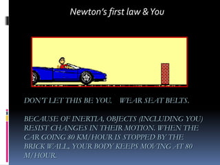 Newton’s laws o f motion | PPTX