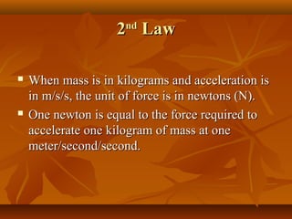 Newtons laws of motion | PPT