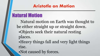 Newton’s laws of motion | PPTX