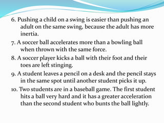 Newton’s laws of motion | PPT