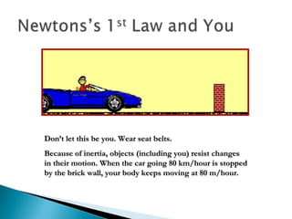 Newtons laws of motion | PPT