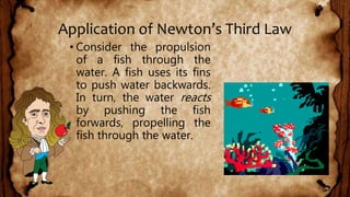 Newton's laws of motion | PPTX